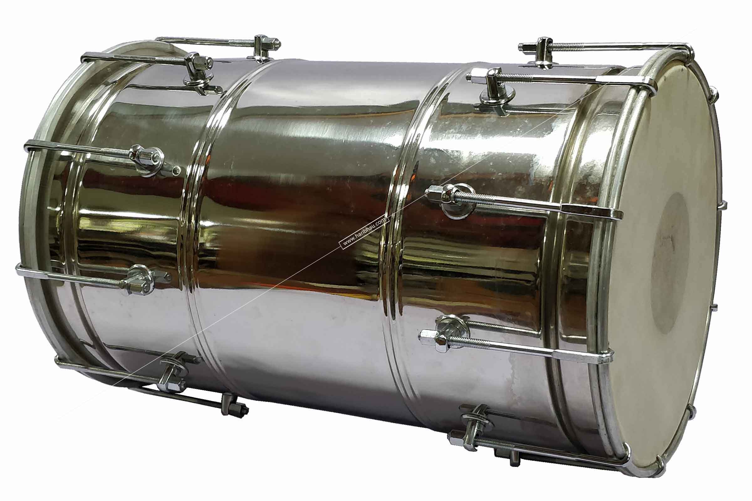 Katchi Dhol (Stainless Steel, Leather heads) | Haribhau Vishwanath ...