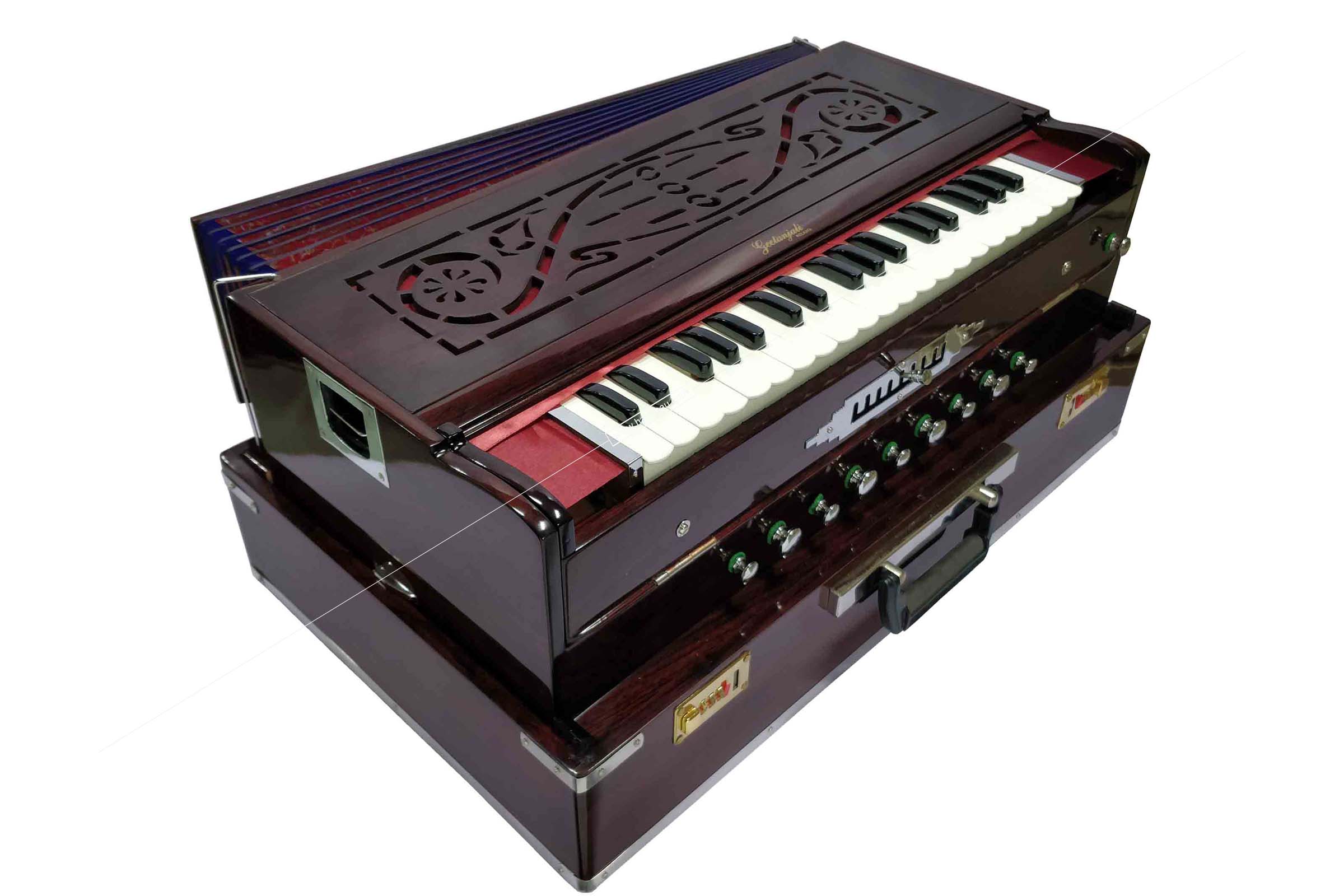Harmonium 9 Scale Change Coupler, Folding. Geetanjali | Haribhau ...